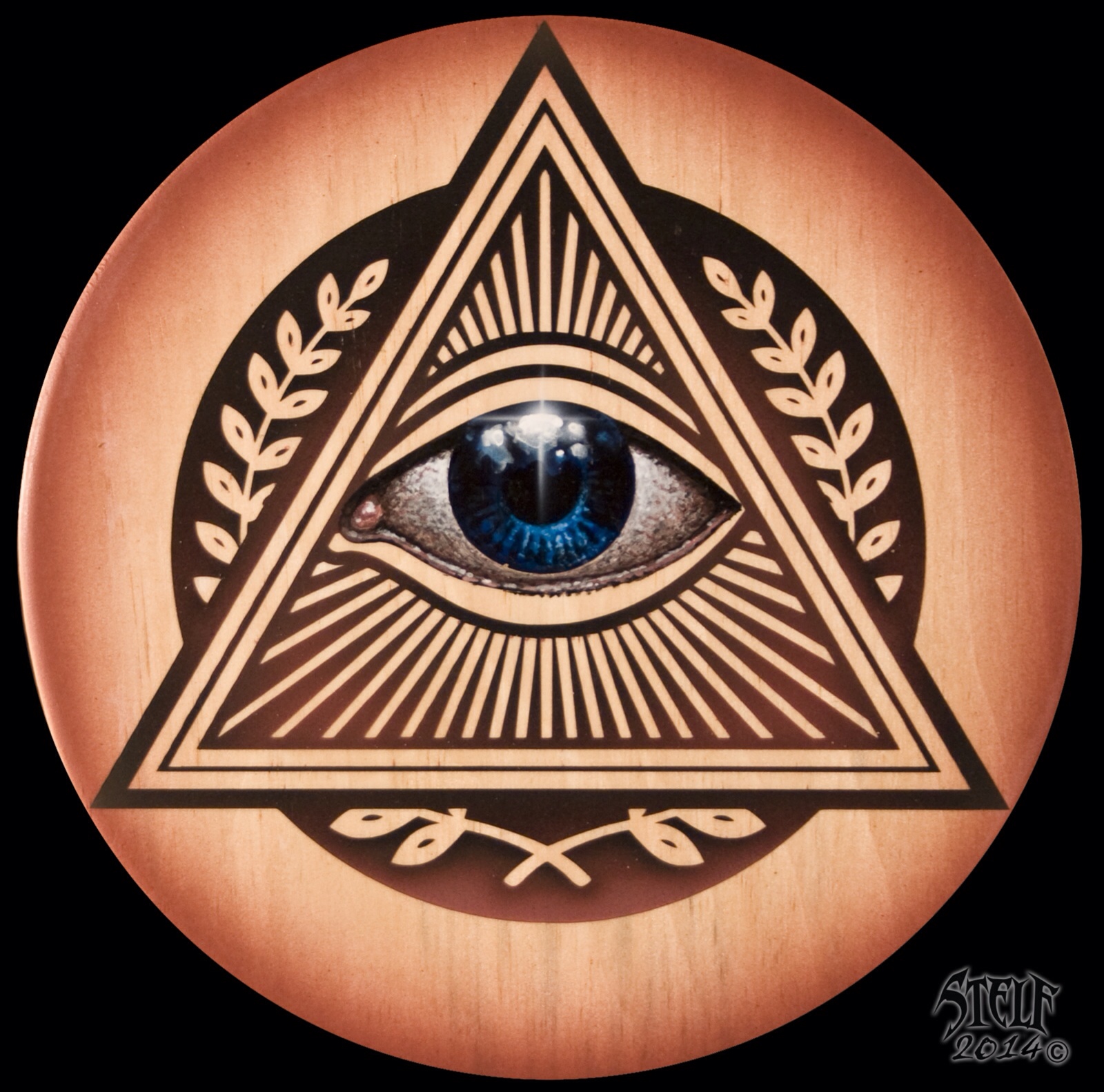 All Seeing Eye – Heart in Hand