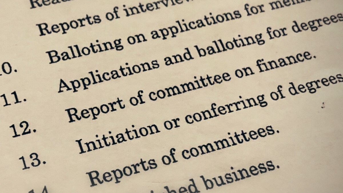 Does your Lodge have an ACTUAL Finance Committee? -by Toby Hanson ...